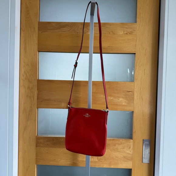 Coach | Bags | Coach Red Crossbody Bag | Poshmark